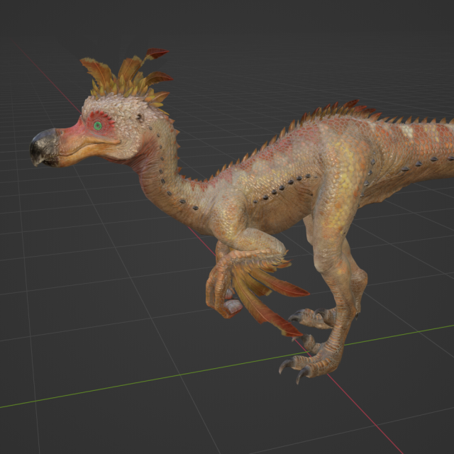Kulu Ya Ku - Monster Hunter World 3D Model in Monster 3DExport