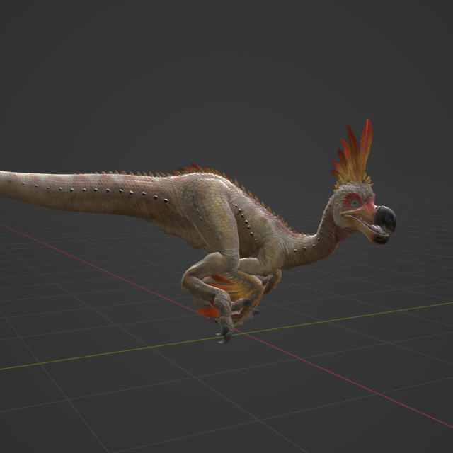 Kulu Ya Ku - Monster Hunter World 3D Model in Monster 3DExport