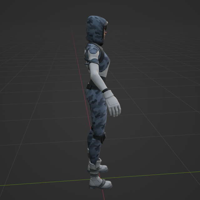 Hailstorm - Fortnite 3D Model in Woman 3DExport