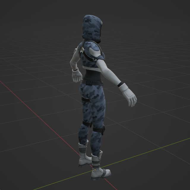 Hailstorm - Fortnite 3D Model in Woman 3DExport