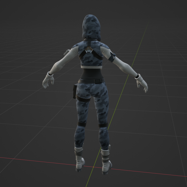 Hailstorm - Fortnite 3D Model in Woman 3DExport