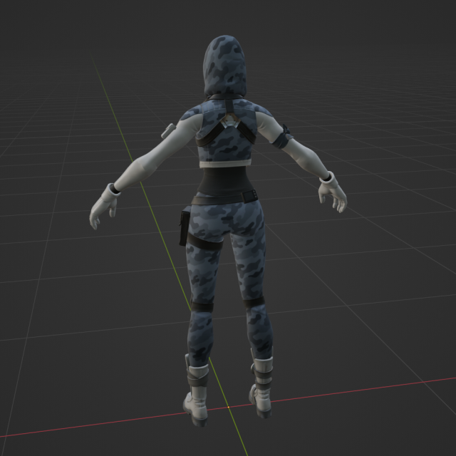 Hailstorm - Fortnite 3D Model in Woman 3DExport