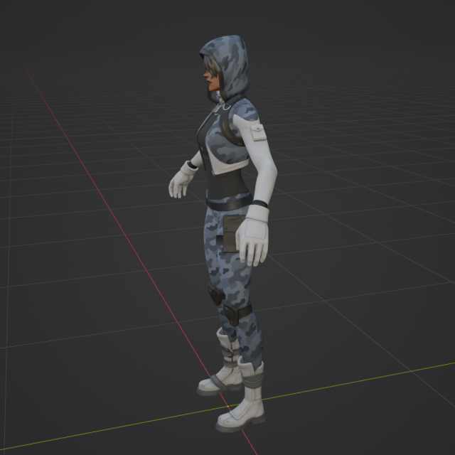 Hailstorm - Fortnite 3D Model in Woman 3DExport