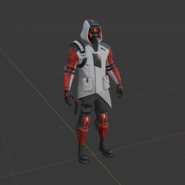 Double Helix - Fortnite 3D Model in Man 3DExport