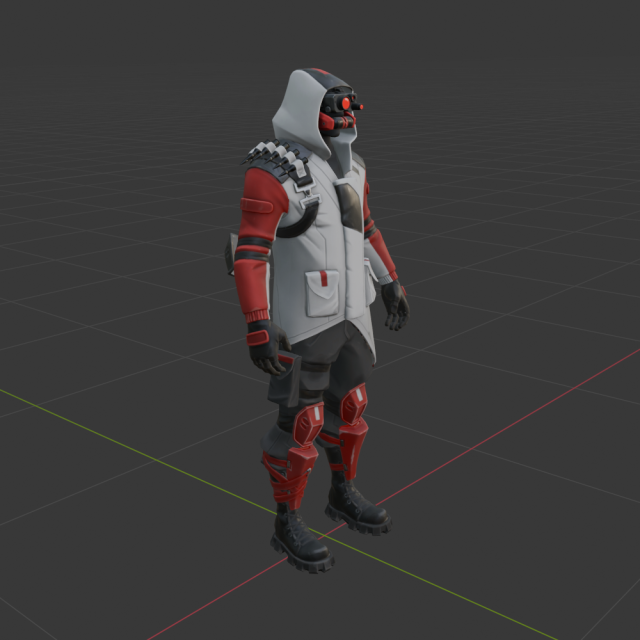Double Helix - Fortnite 3D Model in Man 3DExport