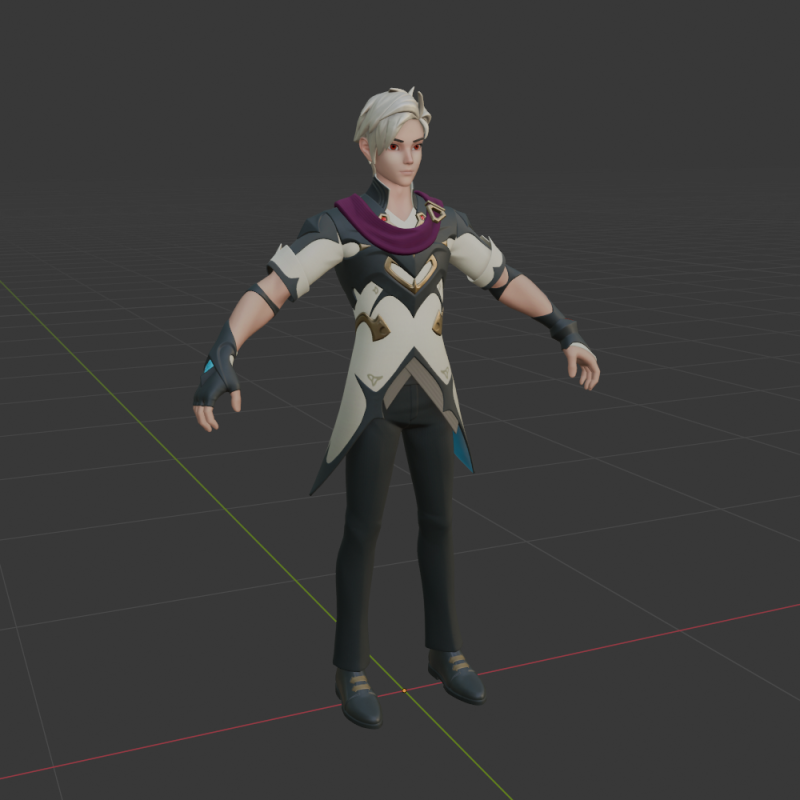 Prince Orin - Fortnite 3D Model in Man 3DExport