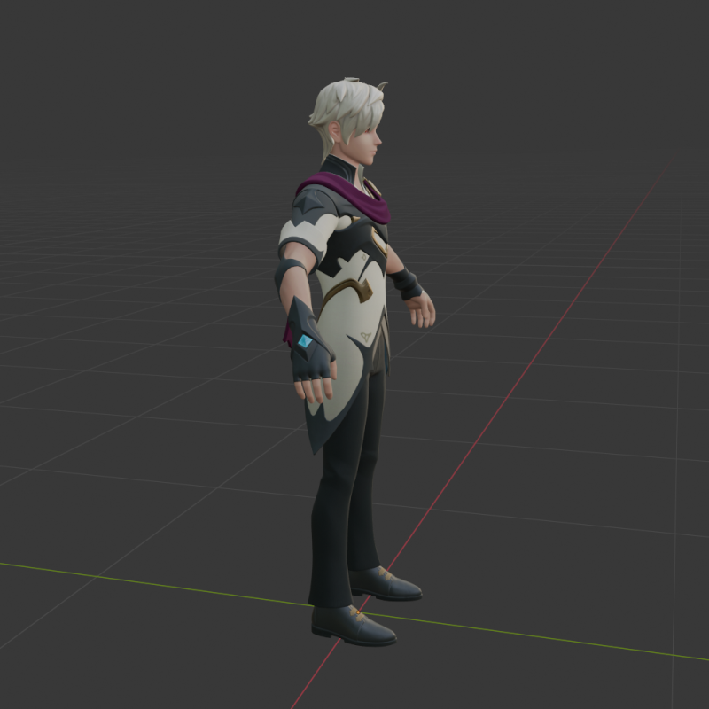 Prince Orin - Fortnite 3D Model in Man 3DExport