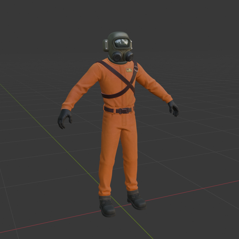 The Employee - Fortnite - Lethal Company 3D Model in Man 3DExport