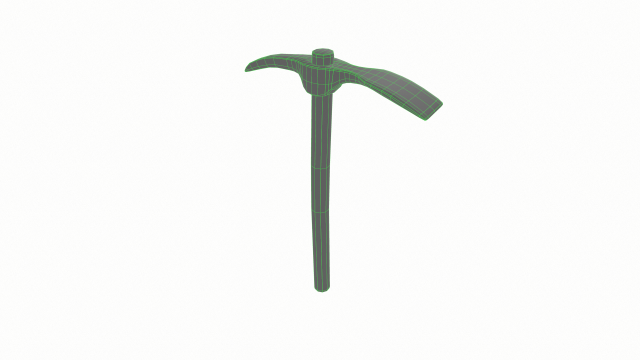 Pickaxe 3D Model in Tools 3DExport
