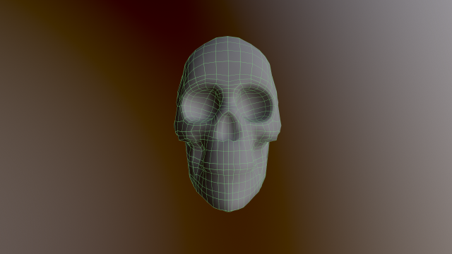 Human Skull Low Poly Low-poly 3D Model in Anatomy 3DExport