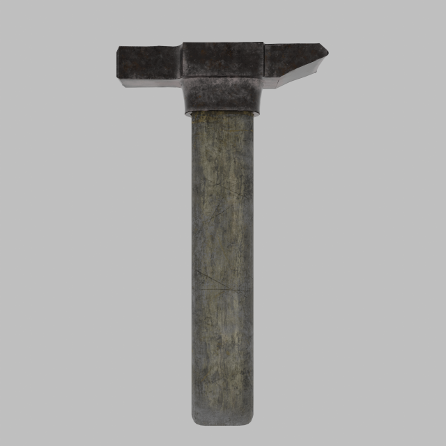 Hammer prop 3D Model in Tools 3DExport