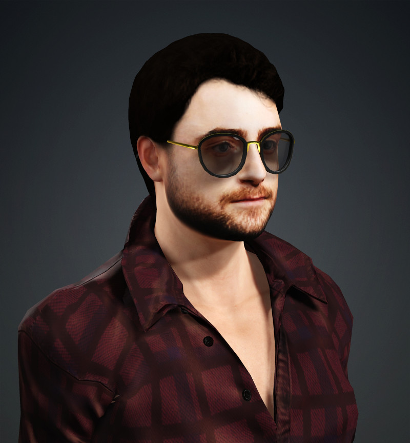 Daniel Radcliffe 3D Model in Man 3DExport