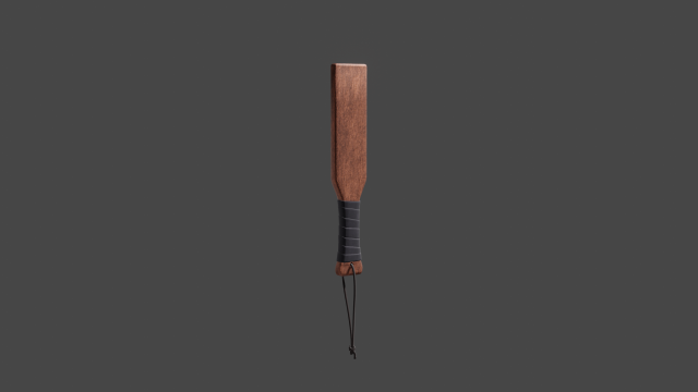 Paddles Collection 3D Model in Game Assets 3DExport