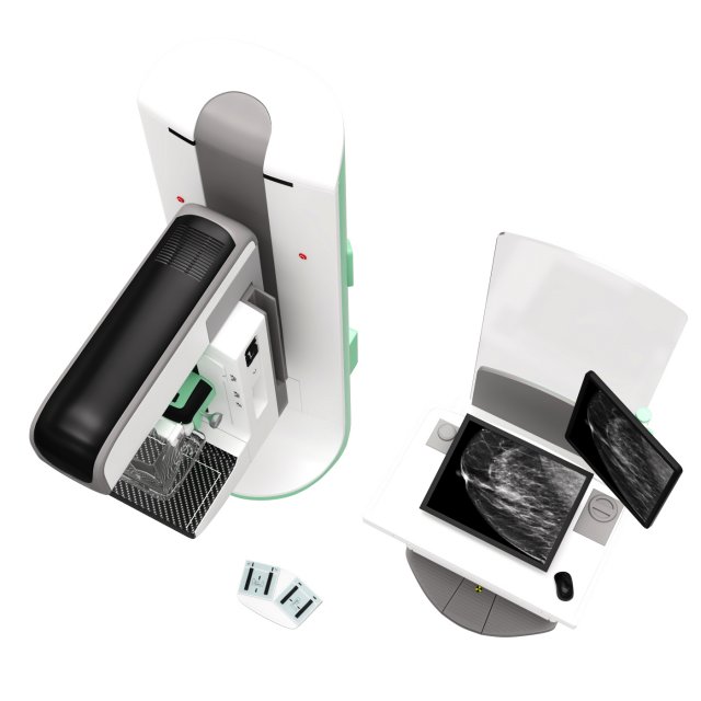 3dimensions Mammography System 3D Model in Medical Equipment 3DExport