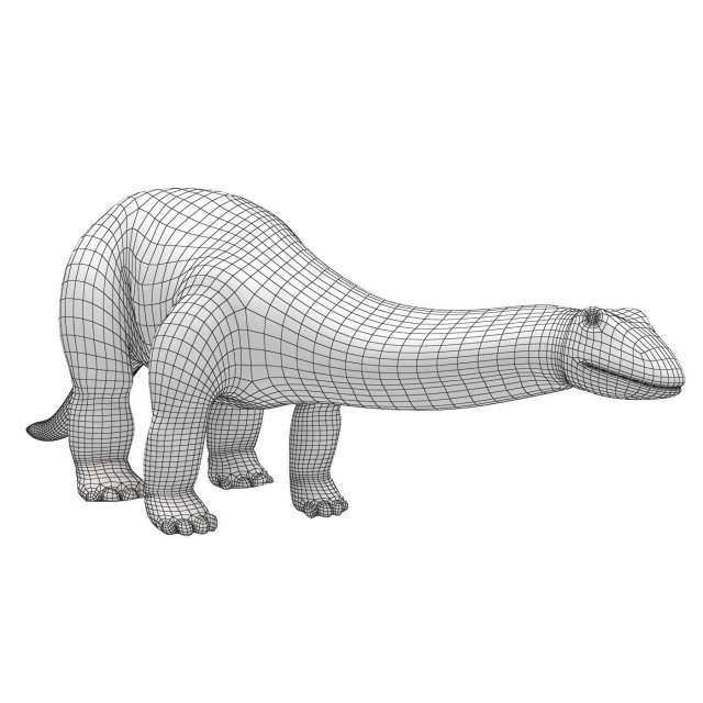 Apatosaurus 3D Model in Dinosaur 3DExport