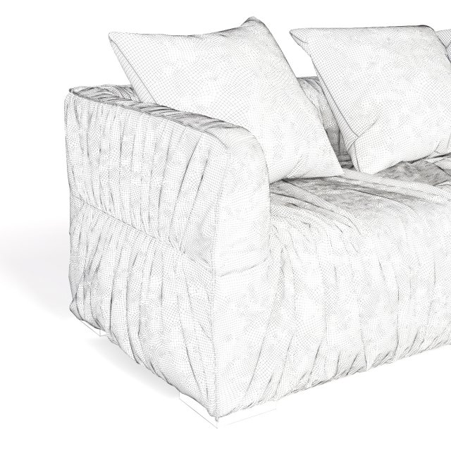 Cheese sofa 3D Model in Sofa 3DExport