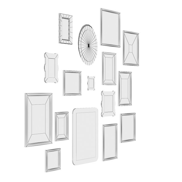 Photo frames 3D Model in Other 3DExport