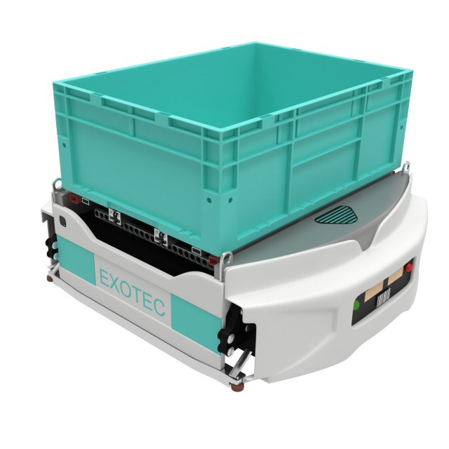 AGV Robot Skypod Exotec 3D Model in Machines 3DExport