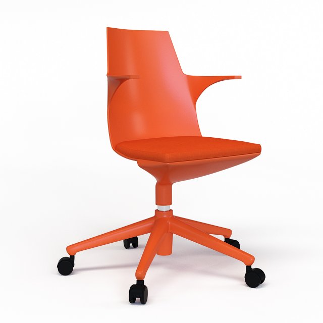 Spoon chair 3D Model in Set 3DExport