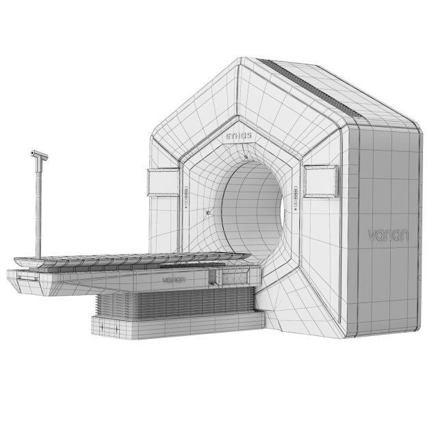 Varion Ethos Adaptive Therapy System 3D Model in Medical Equipment 3DExport