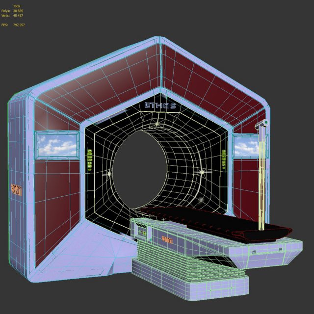 Varion Ethos Adaptive Therapy System 3D Model in Medical Equipment 3DExport