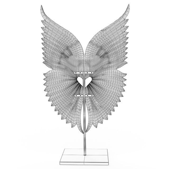Angel wings 3D Model in Sculpture 3DExport