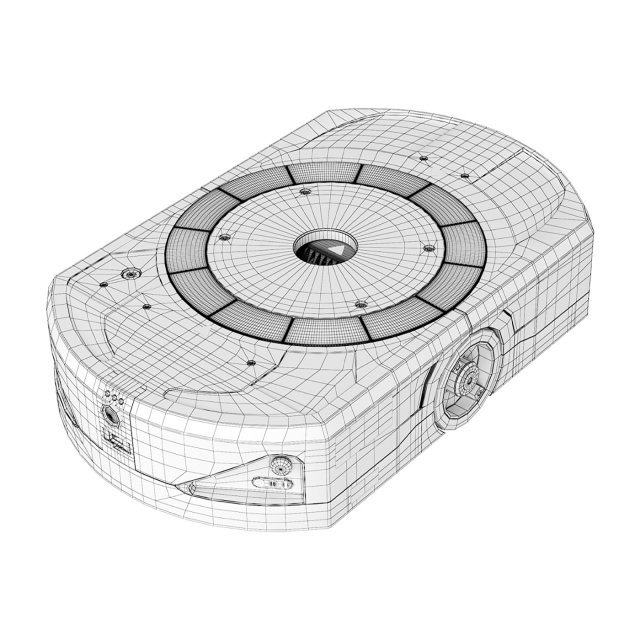 Robot Pegasus AGV 3D Model in Machines 3DExport