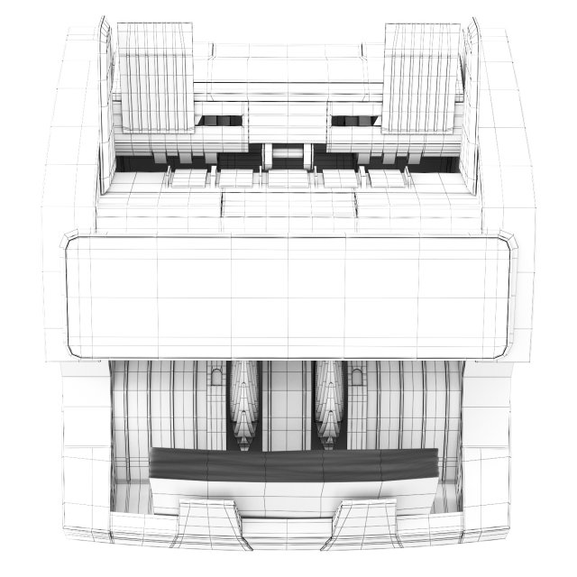 Banknote counter Docash 3200 HD 3D Model in Other 3DExport