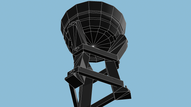 Stylized Torch Stand - PBR Game Ready 3D Model in Floor Lamps 3DExport