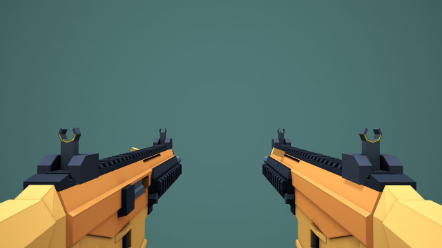 Stylized Modular ACR Rifle Low Poly Mobile Ready 3D Model in Rifle 3DExport