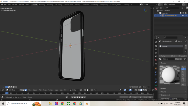 Normal Case of iPhone 15 All Sizes 3D Print Model in Phone cases 3DExport