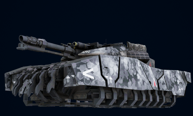 T470 Hover Tank 3D Model in Tank 3DExport