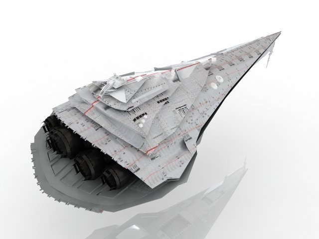 Space Cruiser STAR WARS 3D Model in Fantastik Uzay Araçları 3DExport