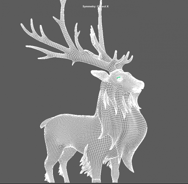 Deer Stardust 3D Model in Deer 3DExport