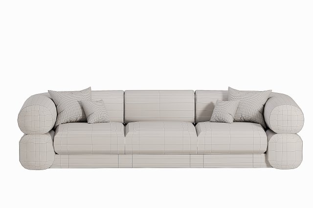Fitzgerald Modular Sofa 3D Model in Sofa 3DExport