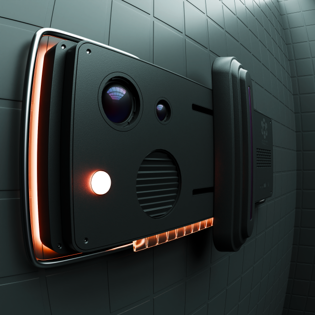 Baseline test Blade Runner 2049 concept computer 3D Model in Computer ...