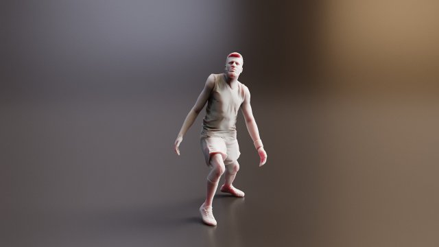 Realistic 3D Mens Basketball Team Blender Compatible 3D Model in Man ...