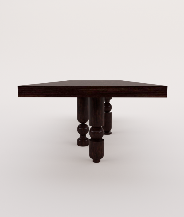Automa dining table 3D Model in Table 3DExport