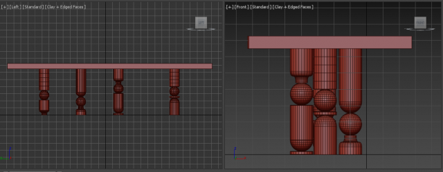 Automa dining table 3D Model in Table 3DExport