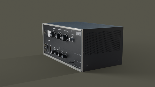 Radio transmitter 3D Model in Audio 3DExport