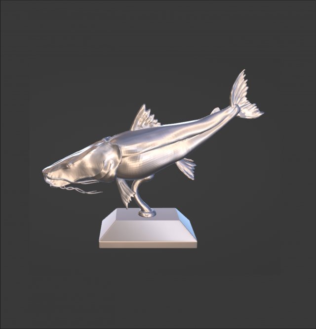SURUBI FISH TROPHY 3D Print Model in Figurines 3DExport