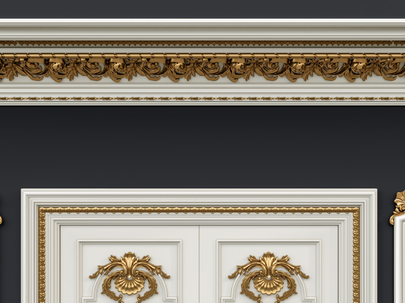 Classic carvings moldings 12 3D Model in Decoration 3DExport
