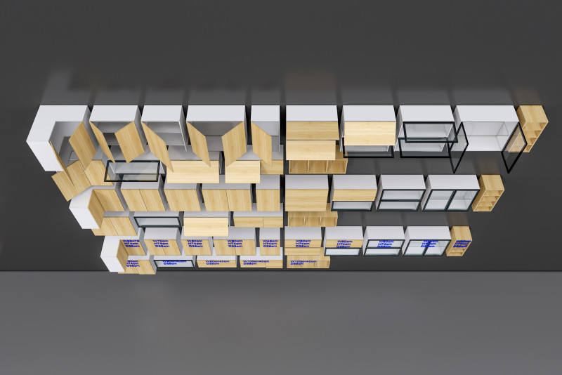 Kitchens and closets library of dynamic blocks Kitchen wall cabinet 3D ...