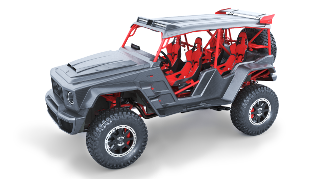 Brabus Crawler 2023 3D Model in SUV 3DExport