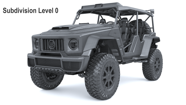 Brabus Crawler 2023 3D Model in SUV 3DExport