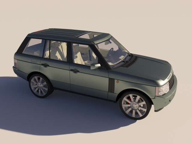 Land Rover Range Rover III 3D Model in Van and Minivan 3DExport