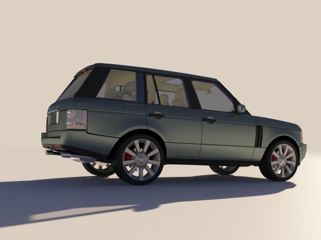 Land Rover Range Rover III 3D Model in Van and Minivan 3DExport