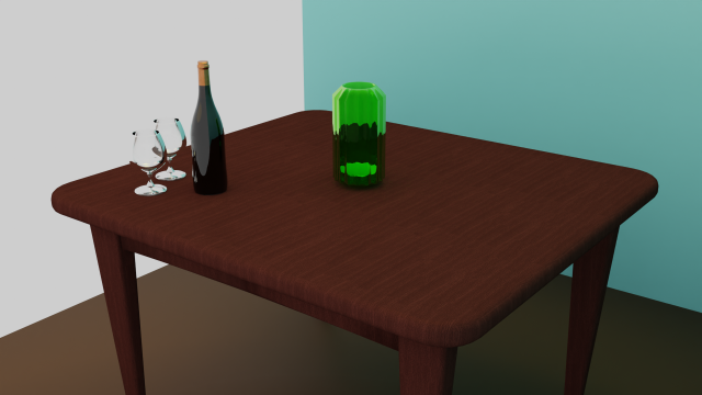 Kitchen table 3D Model in Table 3DExport