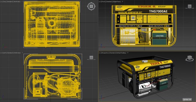 Generator 3D Model in Other 3DExport