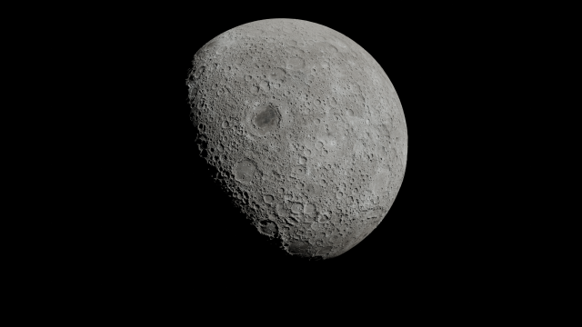 3D Moon Model 3D Model in Other 3DExport
